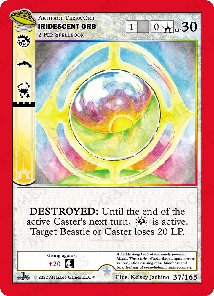Iridescent Orb - UFO: First Edition - MetaZoo - TCGplayer.com