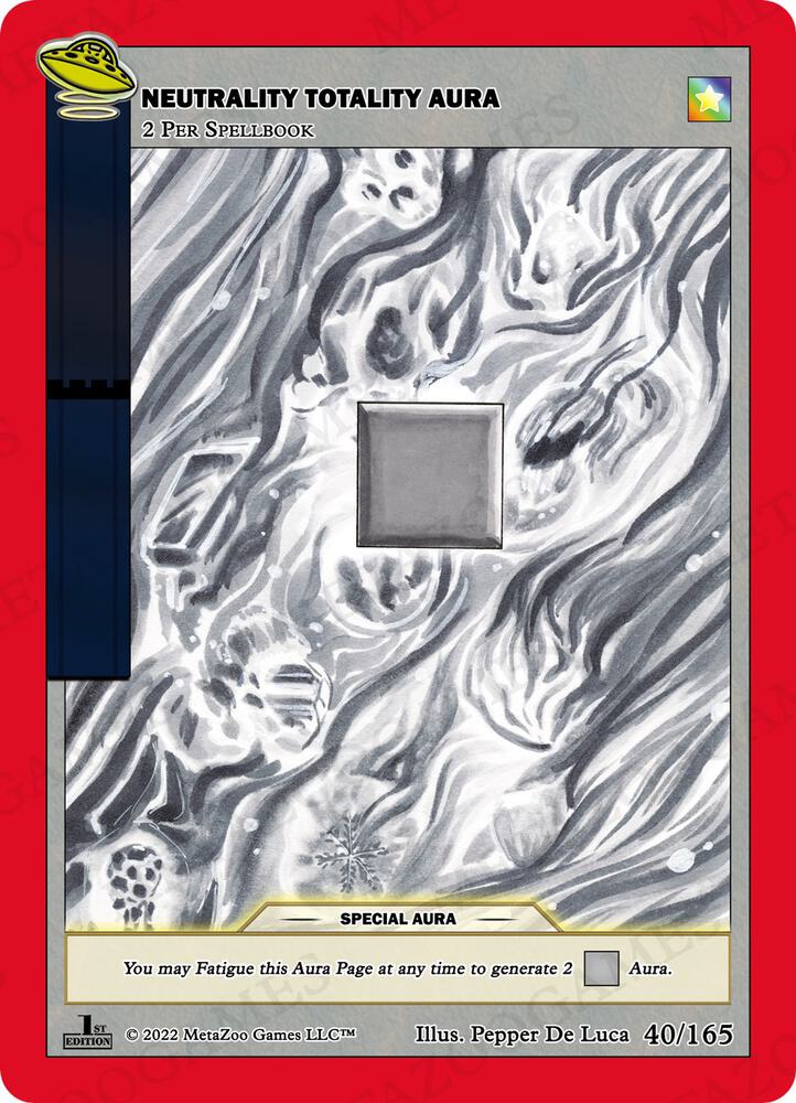 Neutrality Totality Aura - UFO: First Edition - MetaZoo - TCGplayer.com