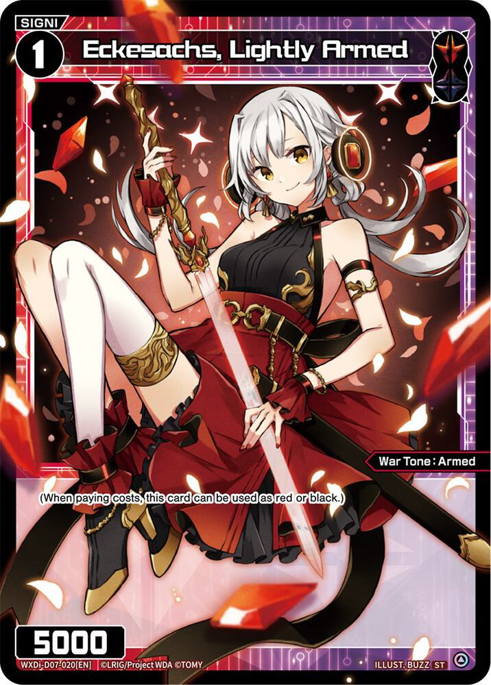 Eckesachs, Lightly Armed - Top Diva Deck: DXM - WIXOSS