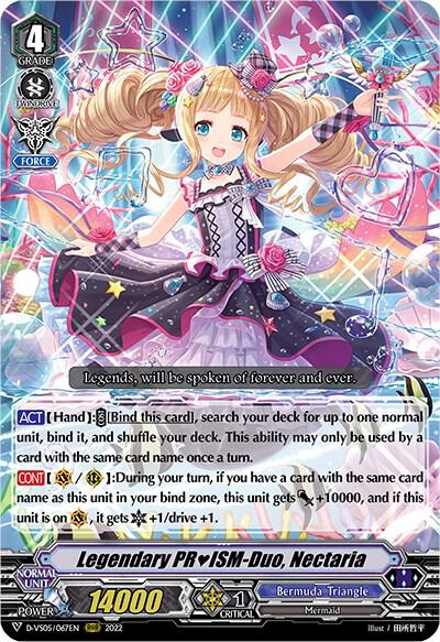 Legendary PRISM-Duo, Nectaria - D-VS05: V Clan Collection Vol.5 - Cardfight Vanguard - TCGplayer.com