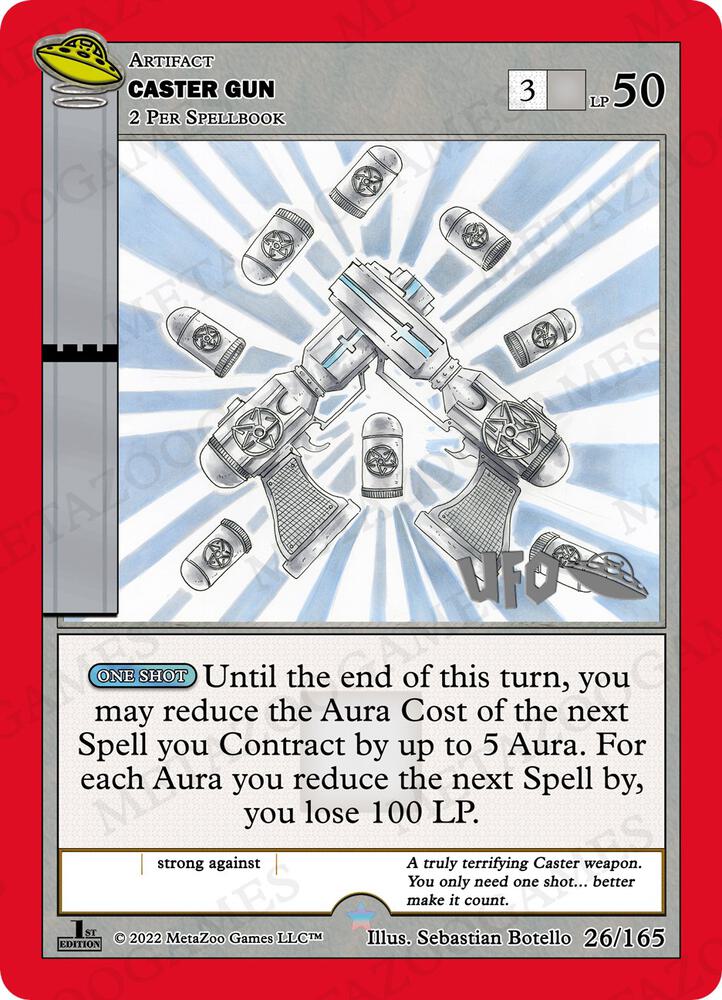 Caster Gun - UFO: First Edition Spoiler Pack - MetaZoo