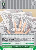 Five Cranes in Return (SR) - The Quintessential Quintuplets 2 - Weiss ...