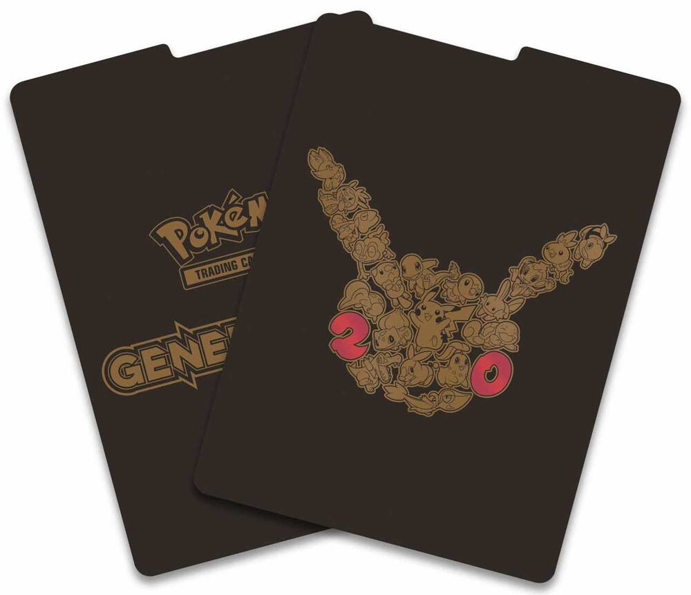 Generations Card Divider - 20th Anniversary Logo - Pokemon ...