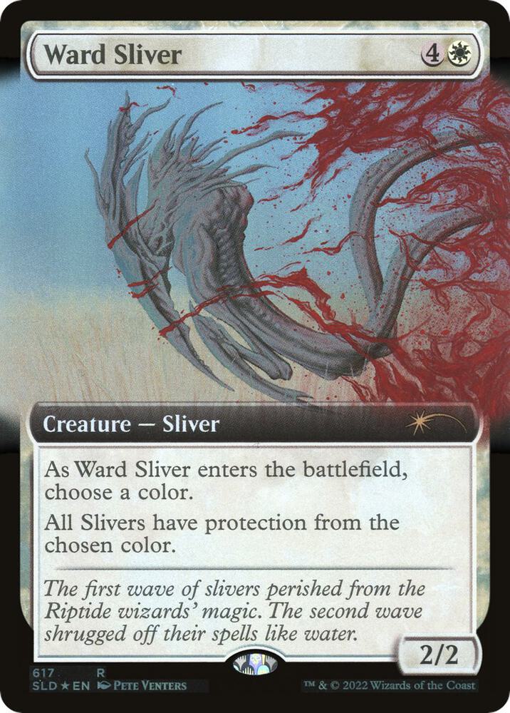 Ward Sliver (Extended Art) - Secret Lair Drop Series - Magic: The ...