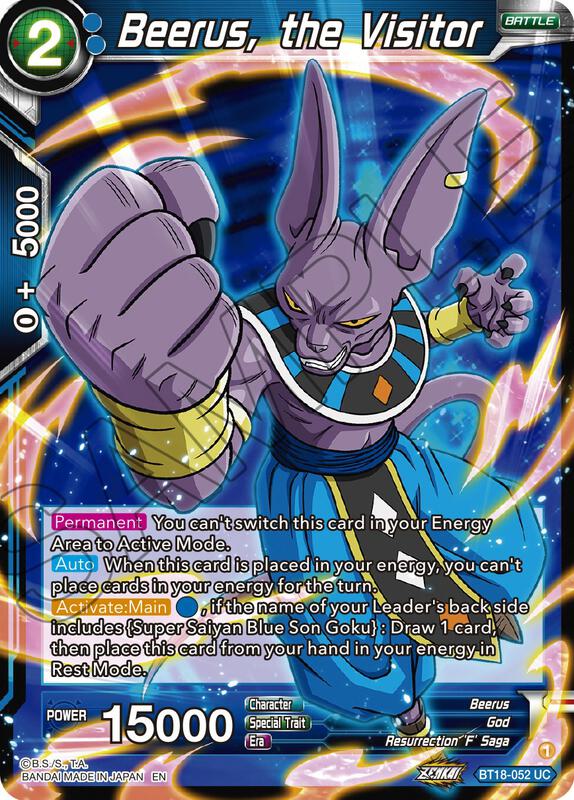 Beerus, the Visitor - Dawn of the Z-Legends - Dragon Ball Super ...