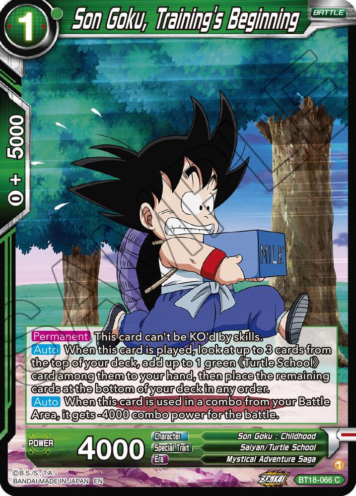 Son Goku, Joined by Destiny (Zenkai Series Tournament Pack Vol.5 ...