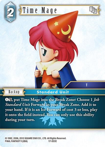 Time Mage - Rebellion's Call - Final Fantasy TCG - TCGplayer.com