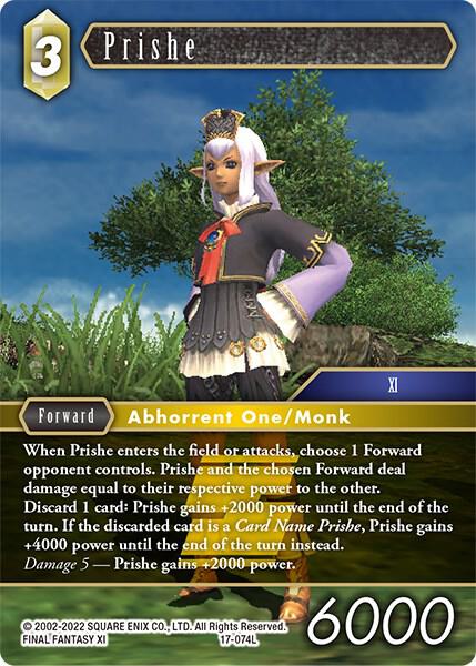 Prishe - Rebellion's Call - Final Fantasy TCG - TCGplayer.com