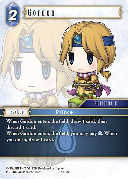 Gordon - Rebellion's Call - Final Fantasy TCG - TCGplayer.com