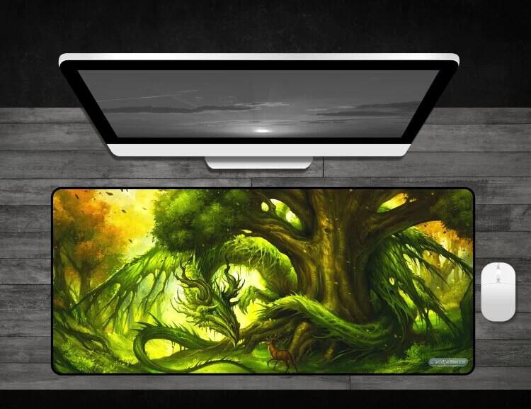 Keeper of the Forest - Deskmat - GamerMats Playmats - Playmats