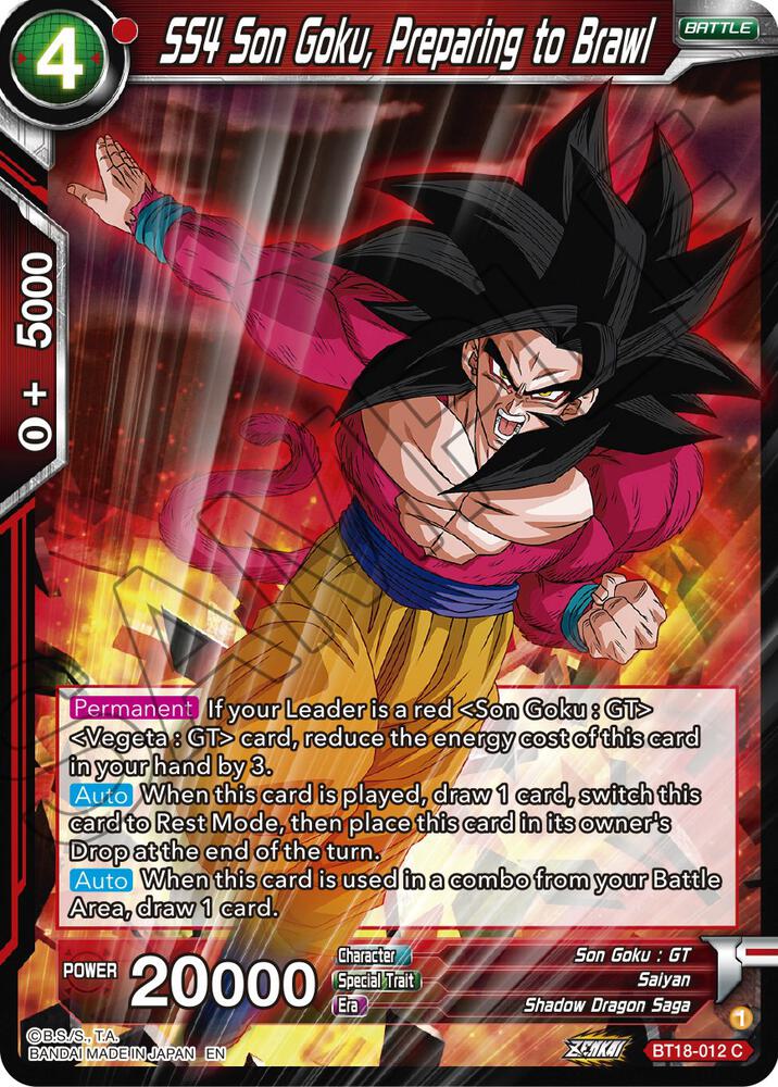 SS4 Gogeta, the Ultimate Fusion - Dawn of the Z-Legends - Dragon Ball Super: Masters