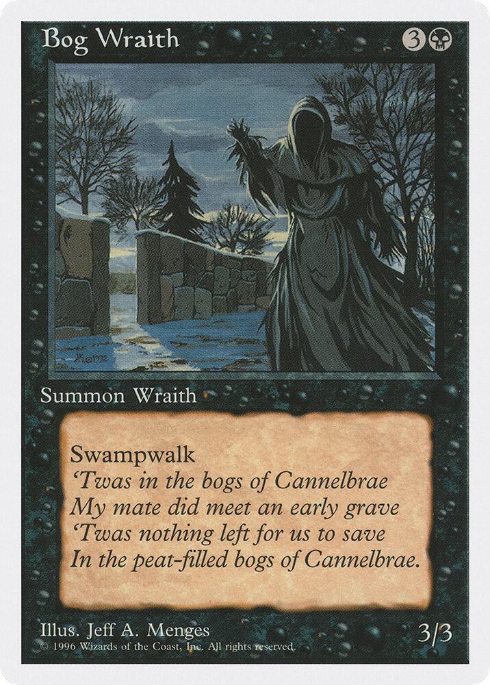 Bog Wraith - Introductory Two-Player Set - Magic: The Gathering ...