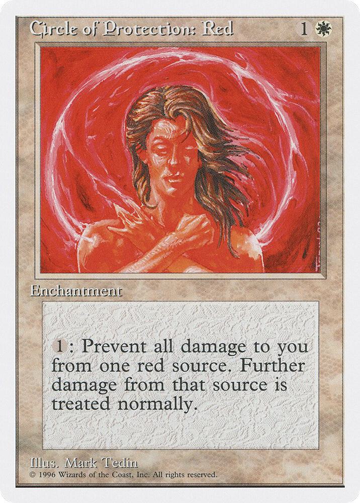 Circle of Protection: Red - Introductory Two-Player Set - Magic: The ...