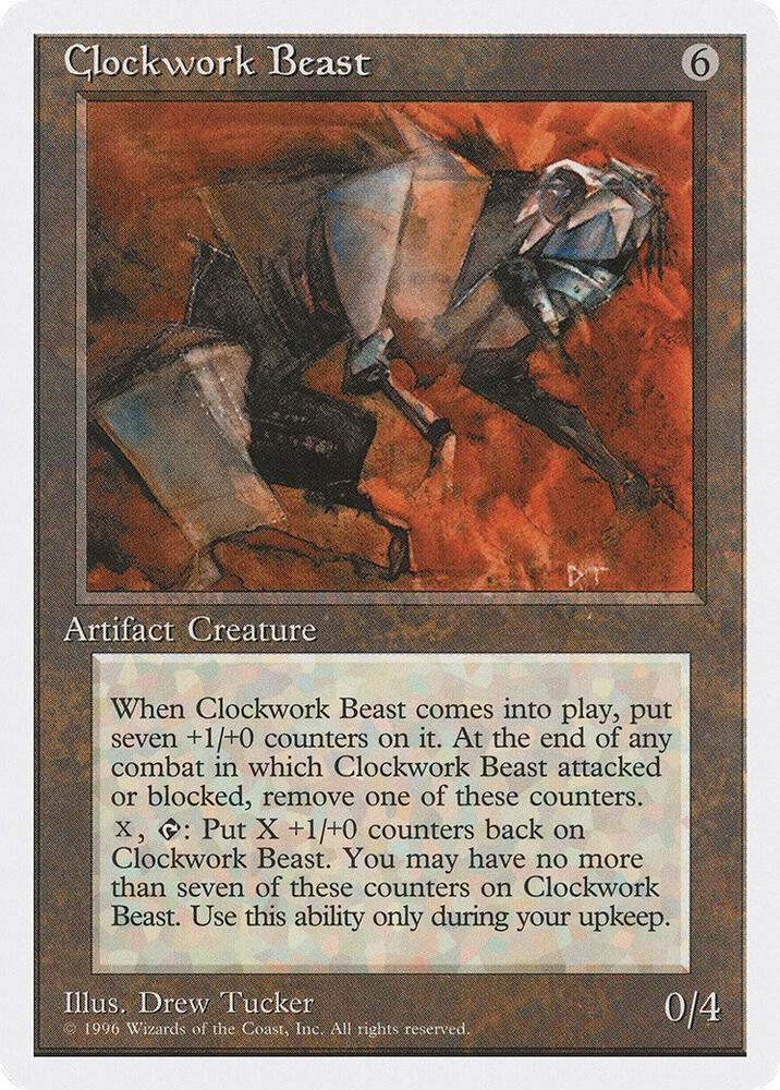 Clockwork Beast - Introductory Two-Player Set - Magic: The Gathering ...