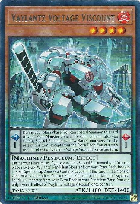 Vaylantz Buster Baron - Tactical Masters - YuGiOh