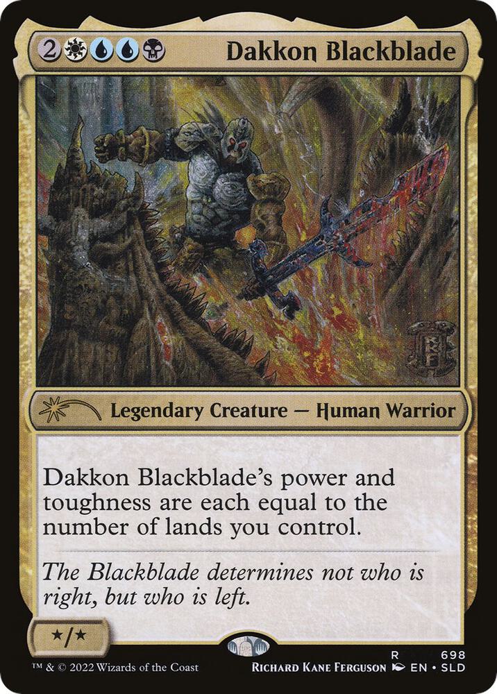 Dakkon Blackblade - Secret Lair Drop Series - Magic: The Gathering ...