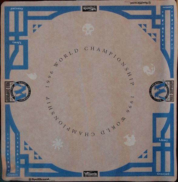 SpellGround Playmat - WOTC Limited Edition: 1996 Worlds Mat ...
