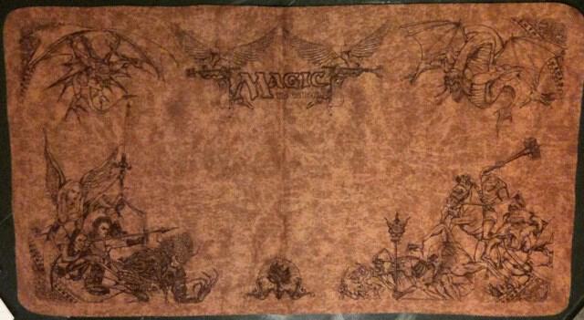 SpellGround Playmat - Classic 1990s Mats: Official MTG (Brown) - SpellGround Playmats - Playmats ...