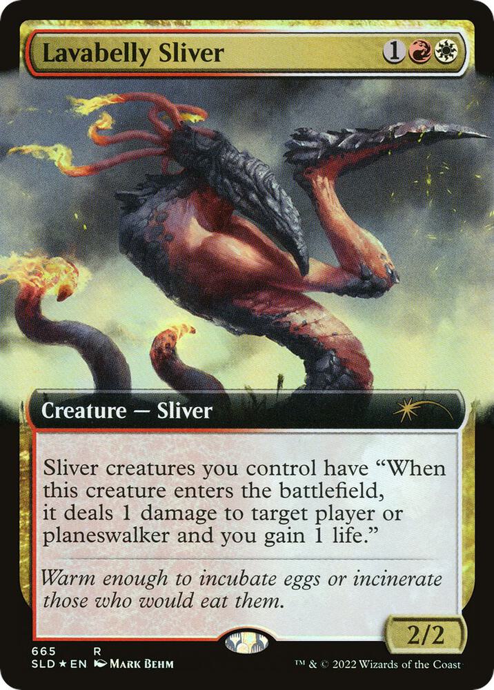 Synapse Sliver (Extended Art) - Secret Lair Drop Series - Magic: The ...