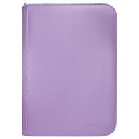 Vivid 4-Pocket Zippered PRO-Binder - Purple - Ultra Pro Storage Albums ...