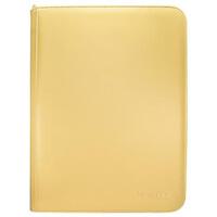 Vivid 9-Pocket Zippered PRO-Binder - Yellow - Ultra Pro Storage Albums ...