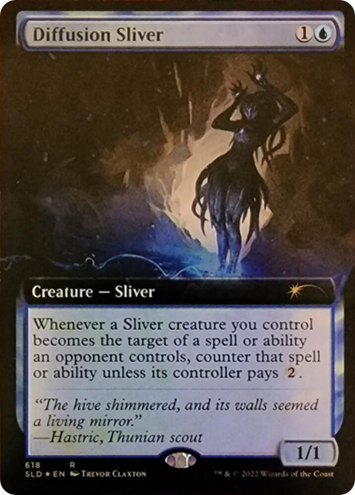 Diffusion Sliver (Extended Art) - Secret Lair Drop Series - Magic: The ...