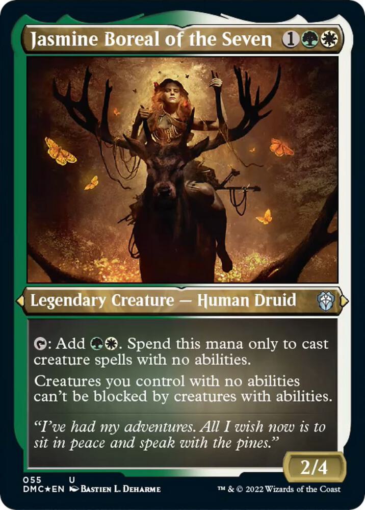 Jasmine Boreal of the Seven (Foil Etched) - Commander: Dominaria United ...
