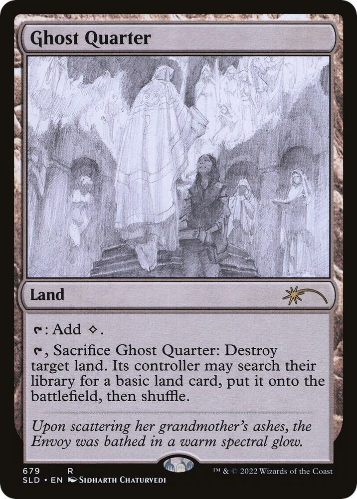 Ghost Quarter (679) - Secret Lair Drop Series - Magic: The Gathering ...