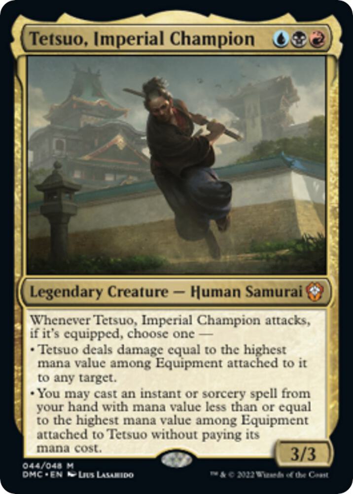 Tetsuo, Imperial Champion - Commander: Dominaria United - Magic: The ...