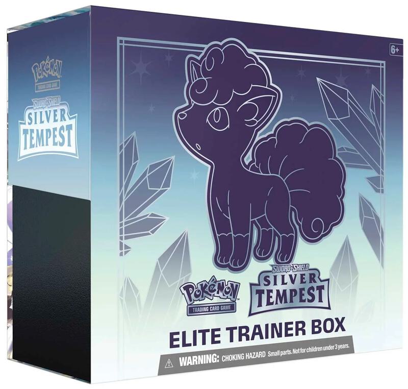 Silver Tempest Elite Trainer Box - SWSH12: Silver Tempest - Pokemon ...