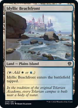 Idyllic Beachfront - Dominaria United - Magic: The Gathering ...