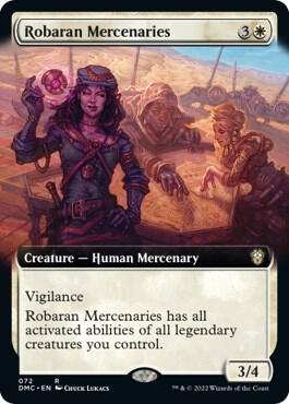 Robaran Mercenaries (Extended Art) - Commander: Dominaria United ...