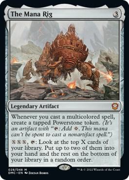 The Mana Rig - Commander: Dominaria United - Magic: The Gathering ...