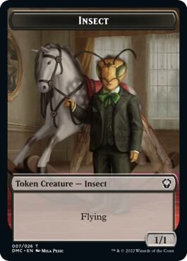 Insect Token - Commander: Dominaria United - Magic: The Gathering ...