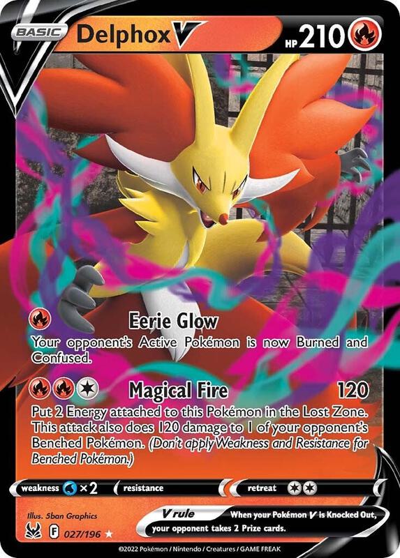 Delphox V - SWSH11: Lost Origin - Pokemon - TCGplayer.com