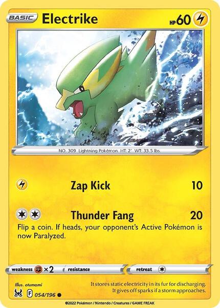 Electrike - SWSH11: Lost Origin - Pokemon - TCGplayer.com