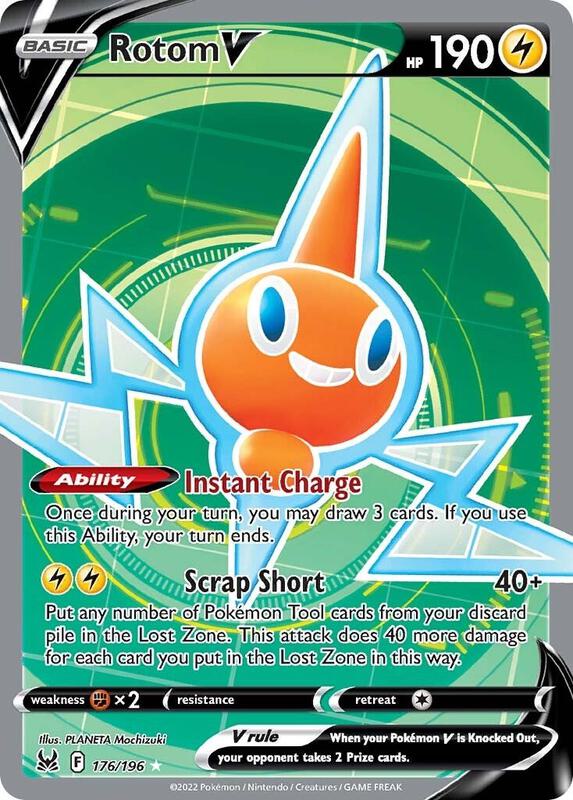 Rotom V (Full Art) - SWSH11: Lost Origin - Pokemon - TCGplayer.com