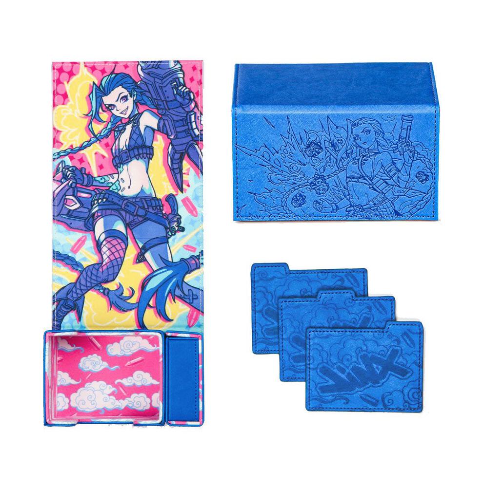 Get Jinxed! Side-Loaded Deck Box with Magnetic Dice Tray - ManaMoon ...