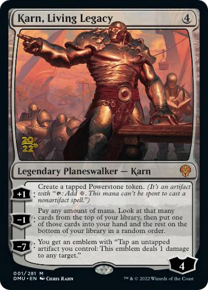 Karn, Living Legacy - Prerelease Cards - Magic: The Gathering ...