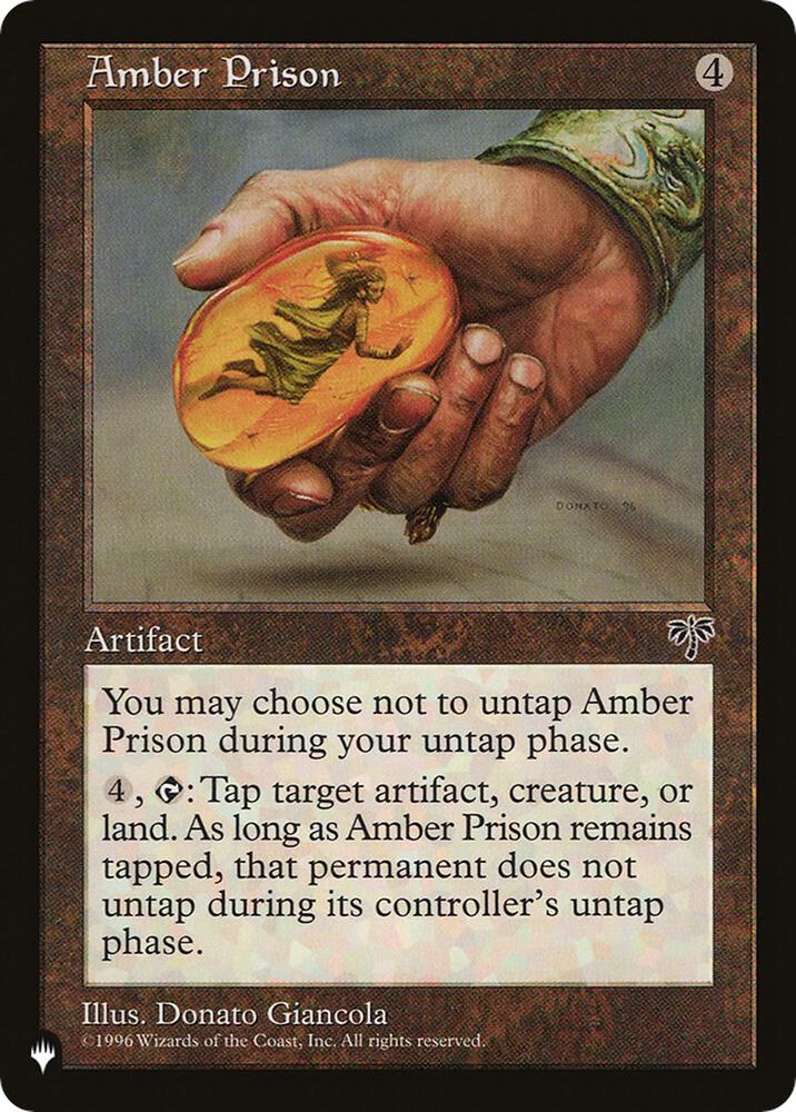 Amber Prison - The List Reprints - Magic: The Gathering - TCGplayer.com