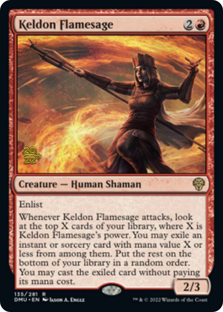 Keldon Flamesage - Prerelease Cards - Magic: The Gathering - TCGplayer.com