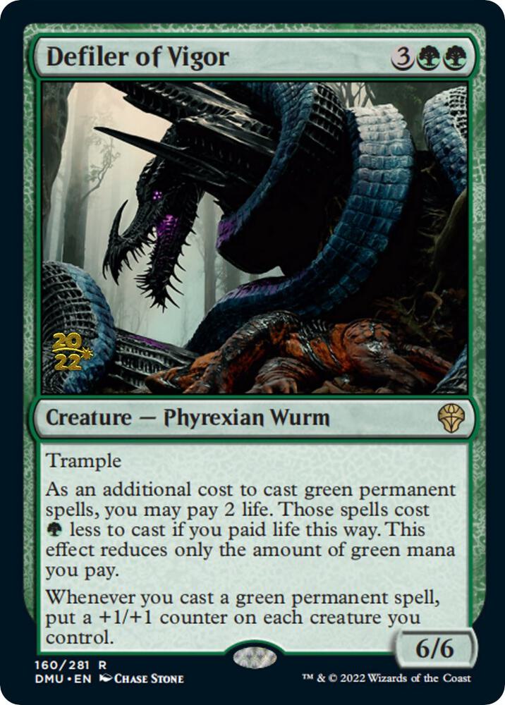 Defiler of Vigor - Prerelease Cards - Magic: The Gathering - TCGplayer.com