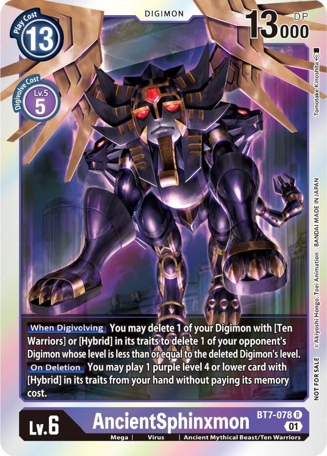 AncientSphinxmon (Event Pack 3) - Next Adventure - Digimon Card Game ...