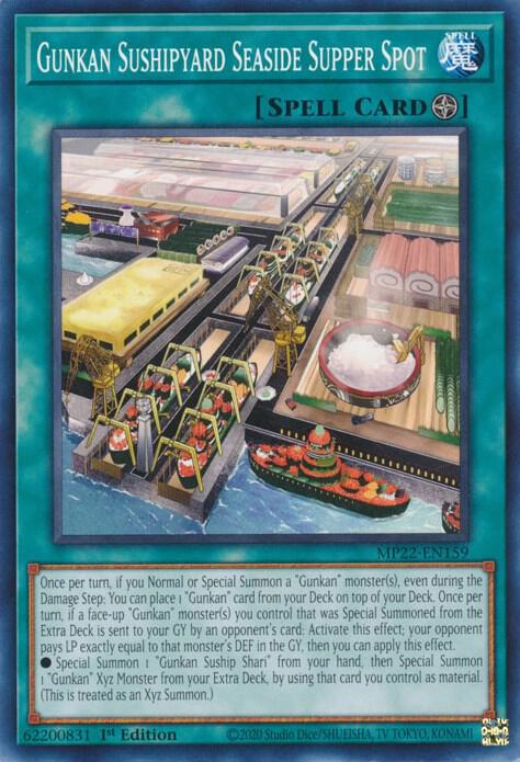 Gunkan Suship Catch-of-the-Day - Cyberstorm Access - YuGiOh