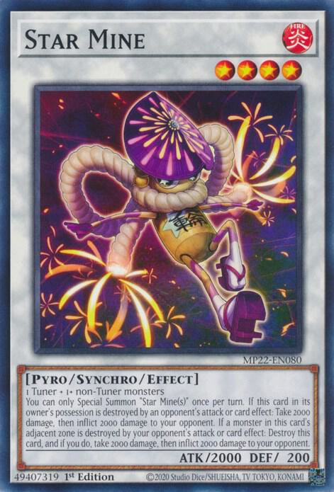 Star Mine - 2022 Tin of the Pharaoh's Gods - YuGiOh