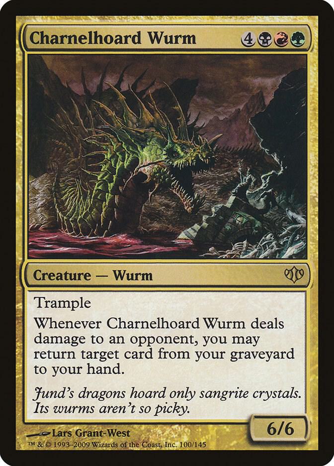 Charnelhoard Wurm - Conflux - Magic: The Gathering - TCGplayer.com