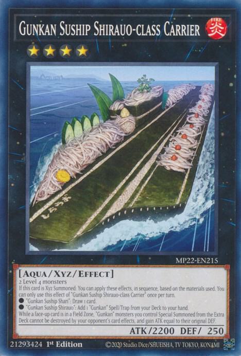Gunkan Suship Uni - 2022 Tin of the Pharaoh's Gods - YuGiOh