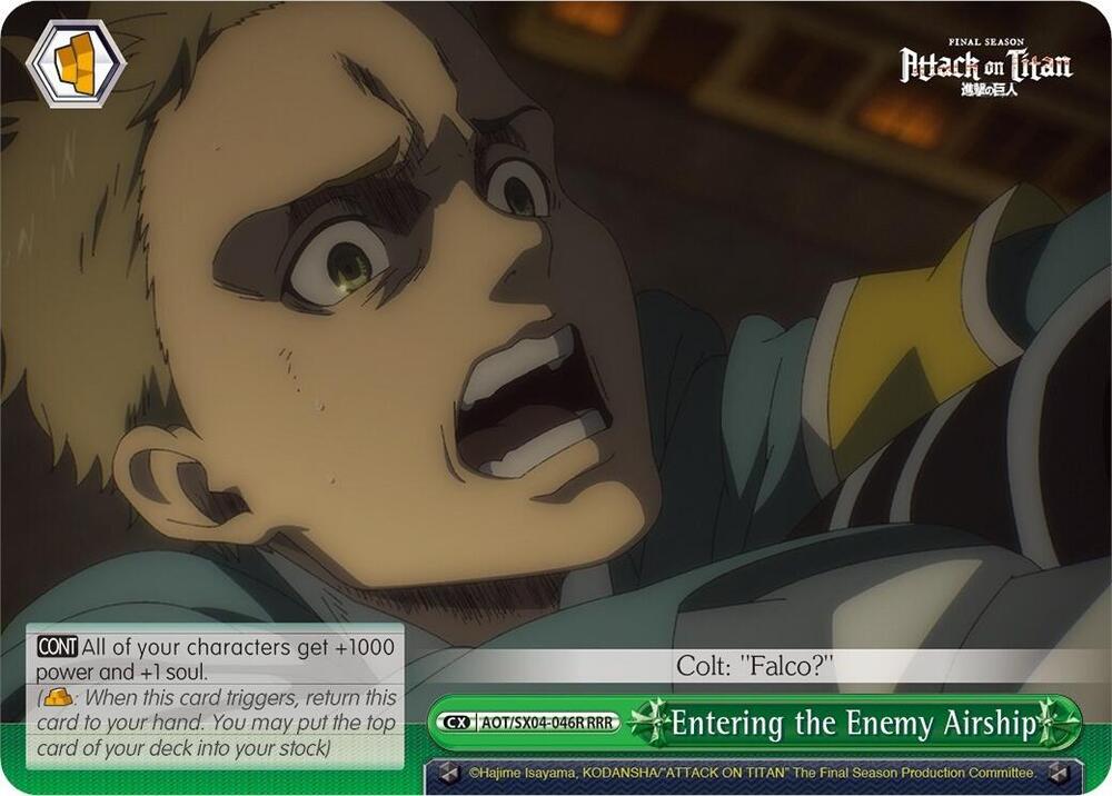 Entering the Enemy Airship (RRR) - Attack On Titan: Final Season ...