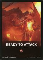 Ready to Attack Theme Card - Dominaria United - Magic: The Gathering