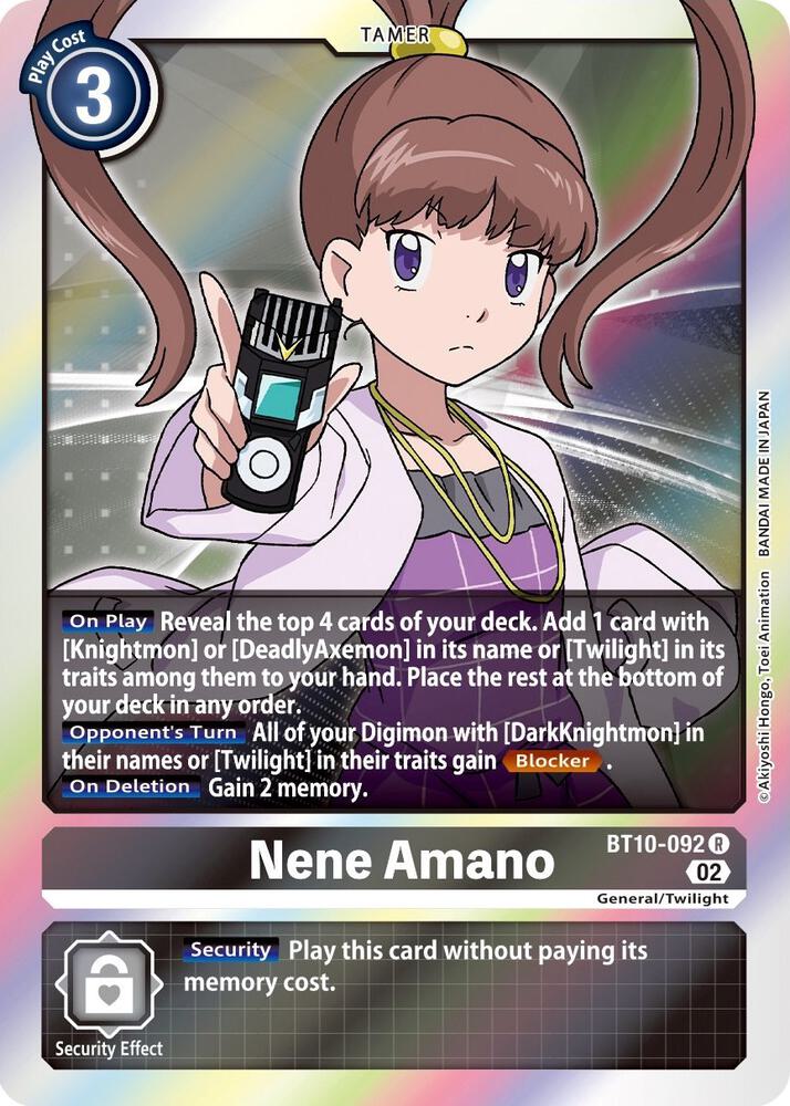 Nene Amano - Xros Encounter - Digimon Card Game - TCGplayer.com